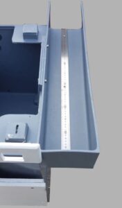The I Fish Easy Fish Measurer. 600mm stainless steel ruler. Easy to use!